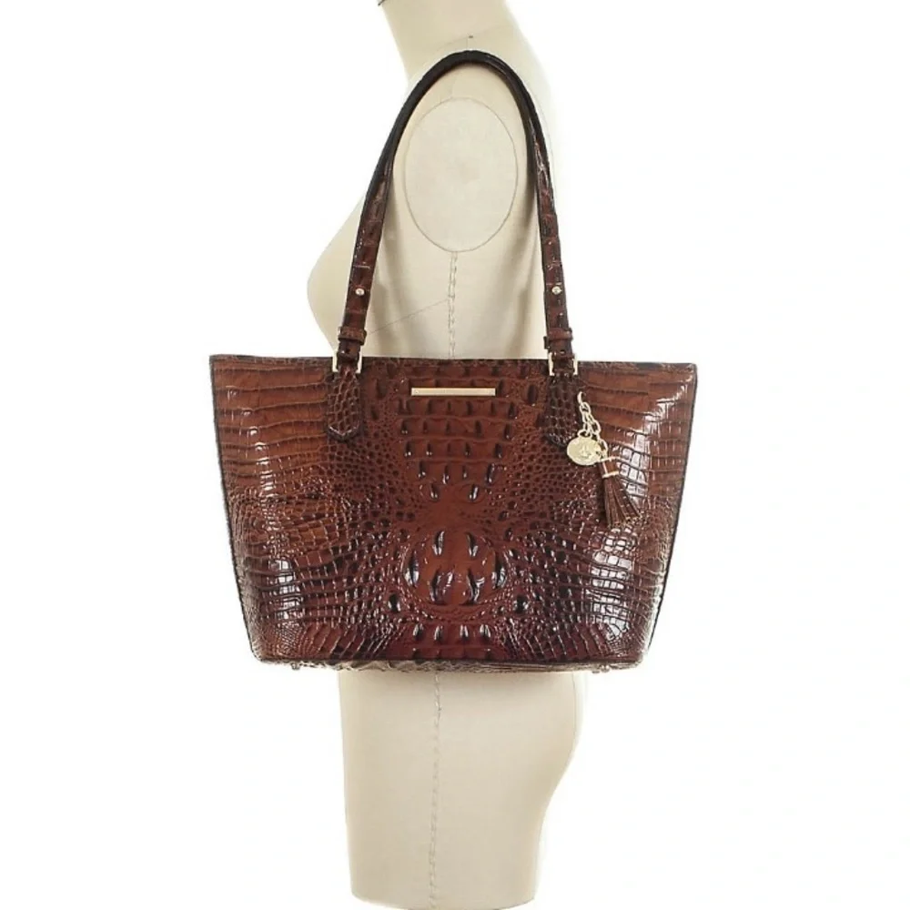 Brahmin | Bags | Brahmin Medium Asher Melbourne Cappuccino Genuine ...